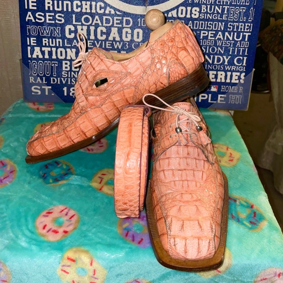 Fennix italy | Shoes | Fennix Alligator Shoes Sz With Matching Fennix ...